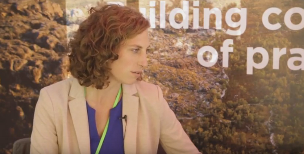 Sarah Lake at GLF: Climate and supply chains - Global Landscapes Forum